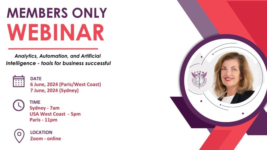 WCEI Exclusive Webinar for Members - Analytics, Automation & Artificial ...